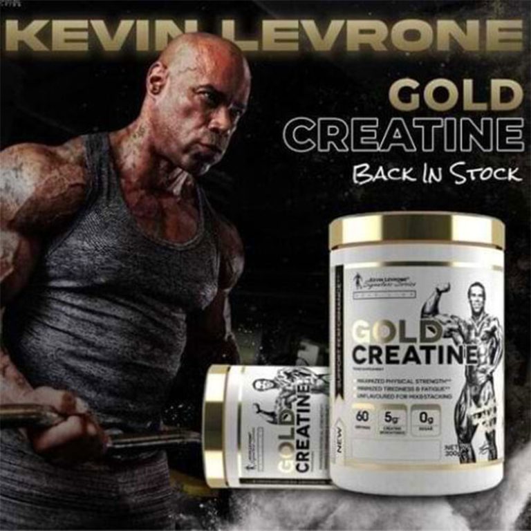 Kevin Levrone Gold Creatine 300g 60 Servings - Gym Supplements Warehouse