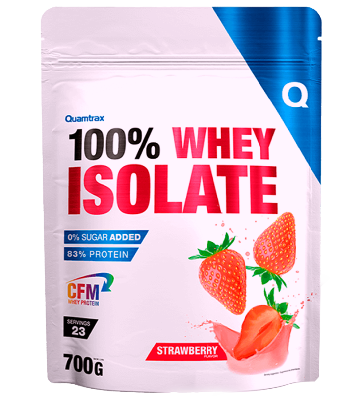 Quamtrax Direct 100% Whey Isolate 700g Strawberry White Chocolate ...