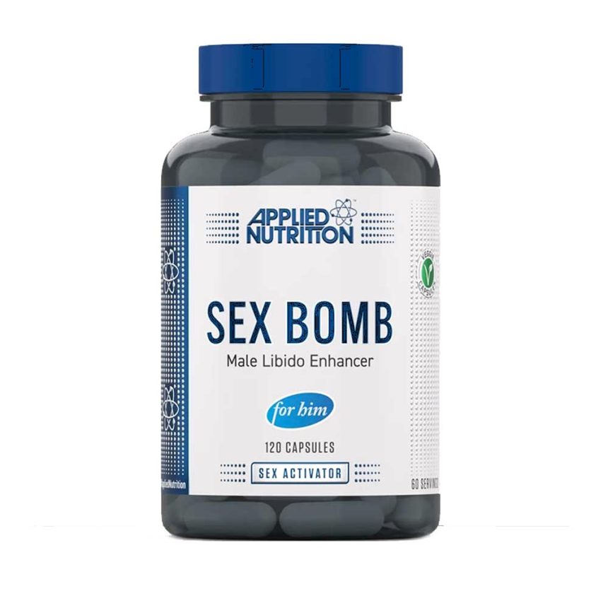Applied Nutrition Sex Bomb for Him 120 Capsules - Gym Supplements Warehouse